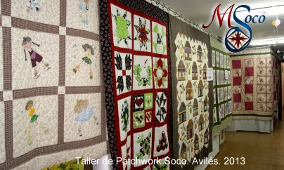 Patchwork Soco: Fotos V Exposición del Taller de Soco: Patchwork A MANO