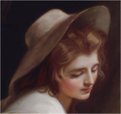 Emma Hart, Lady Hamilton by George Romney « Nona Hyytinen Portraits