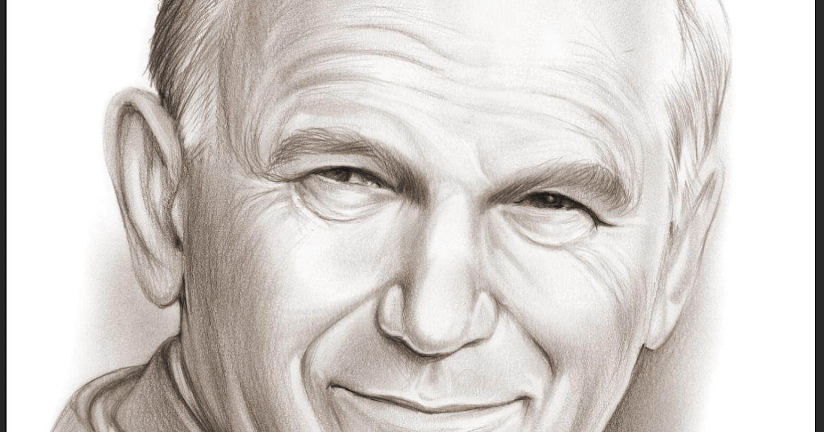 Sketch of the Day: Pope John Paul II