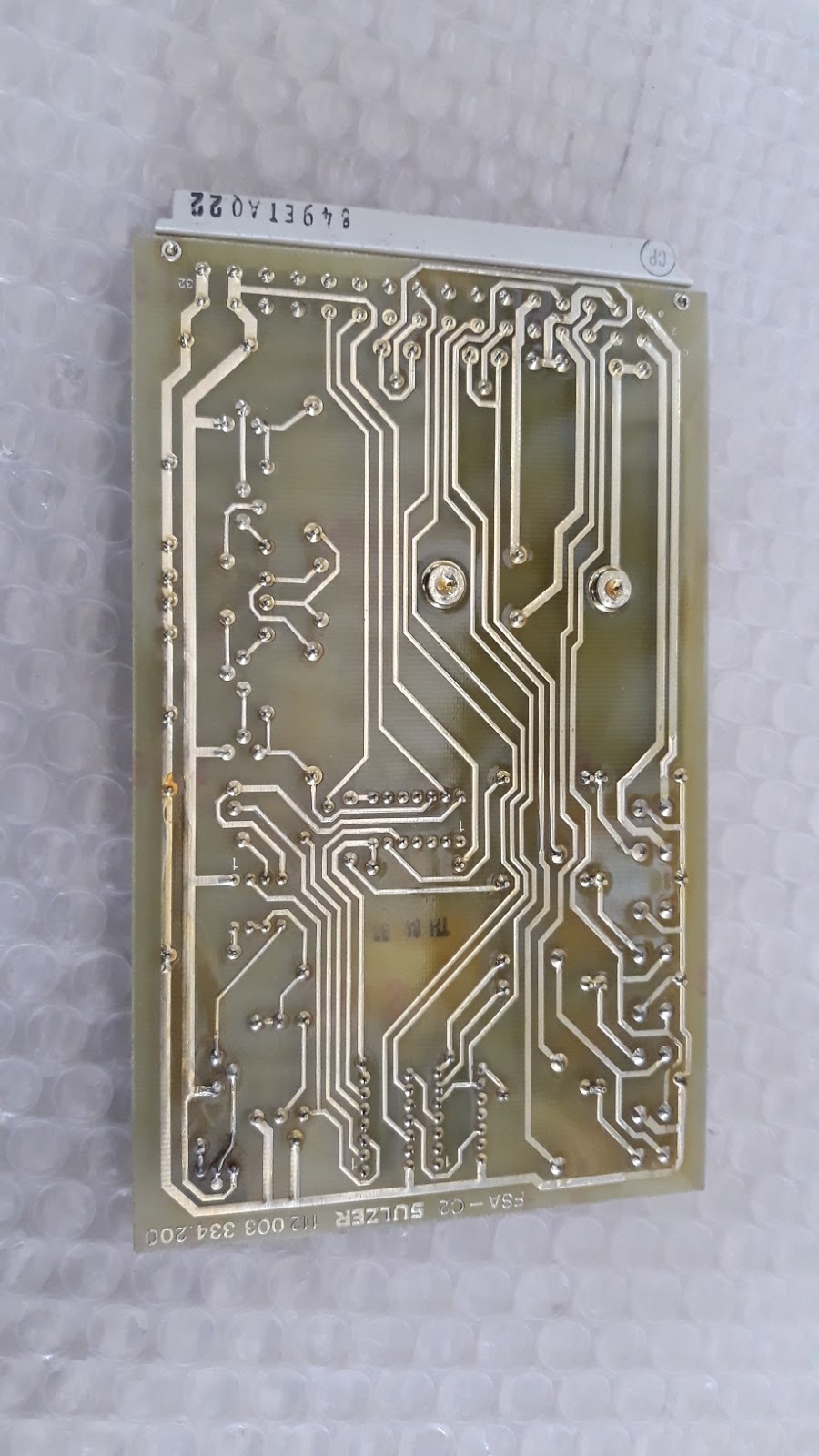 SULZER FSA-C2 PCB CIRCUIT - Aeliya Marine