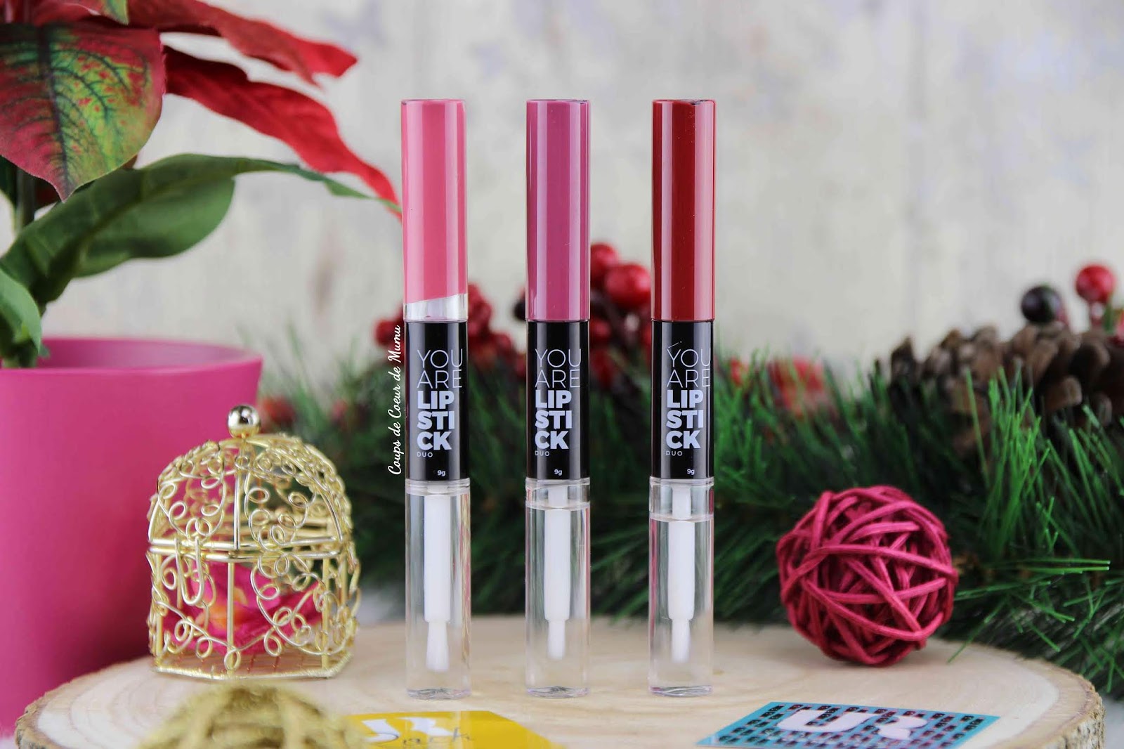 Les Rouges à Lèvres 2 en 1 You Are Comectics - Coups de Coeur de Mumu