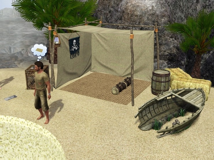 My Sims 3 Blog: Castaway Island by Back Mee