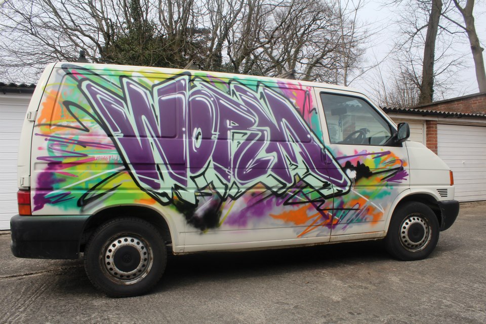.: Graffiti Van