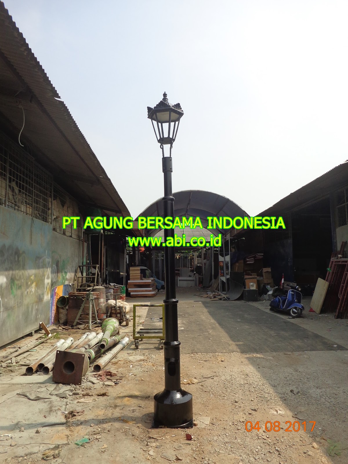 Harga Tiang lampu Jalan Perumahan - Gambar Contoh - Jual Tiang Lampu ...