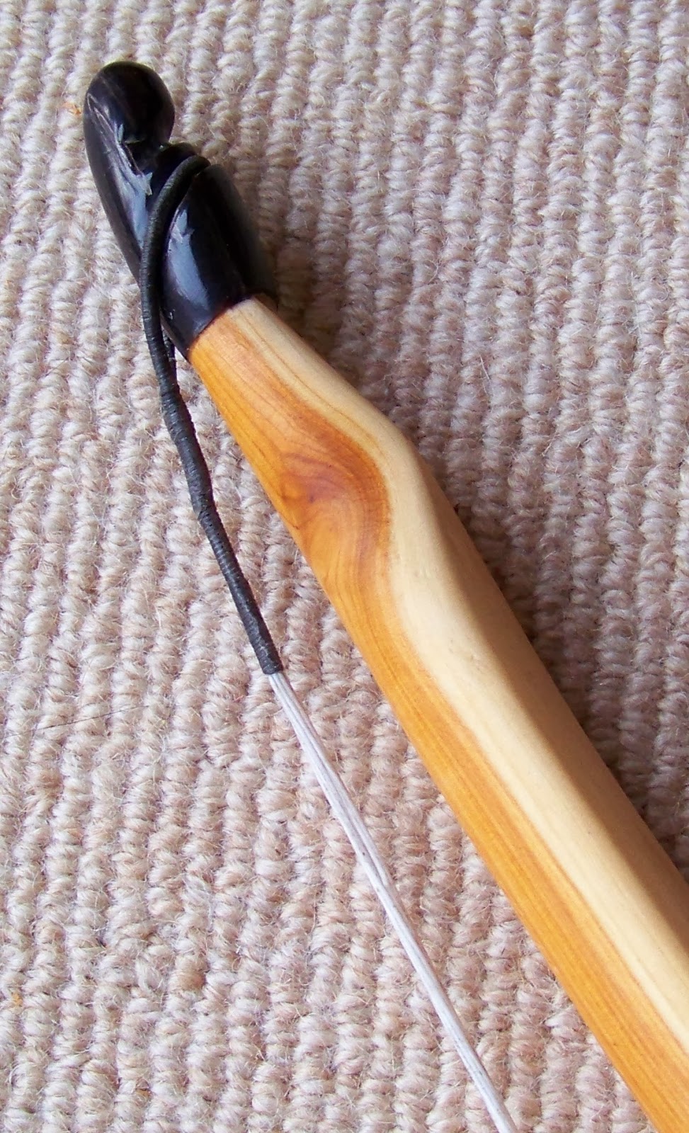 Bowyer's Diary: Yew Stick Longbow Full Draw