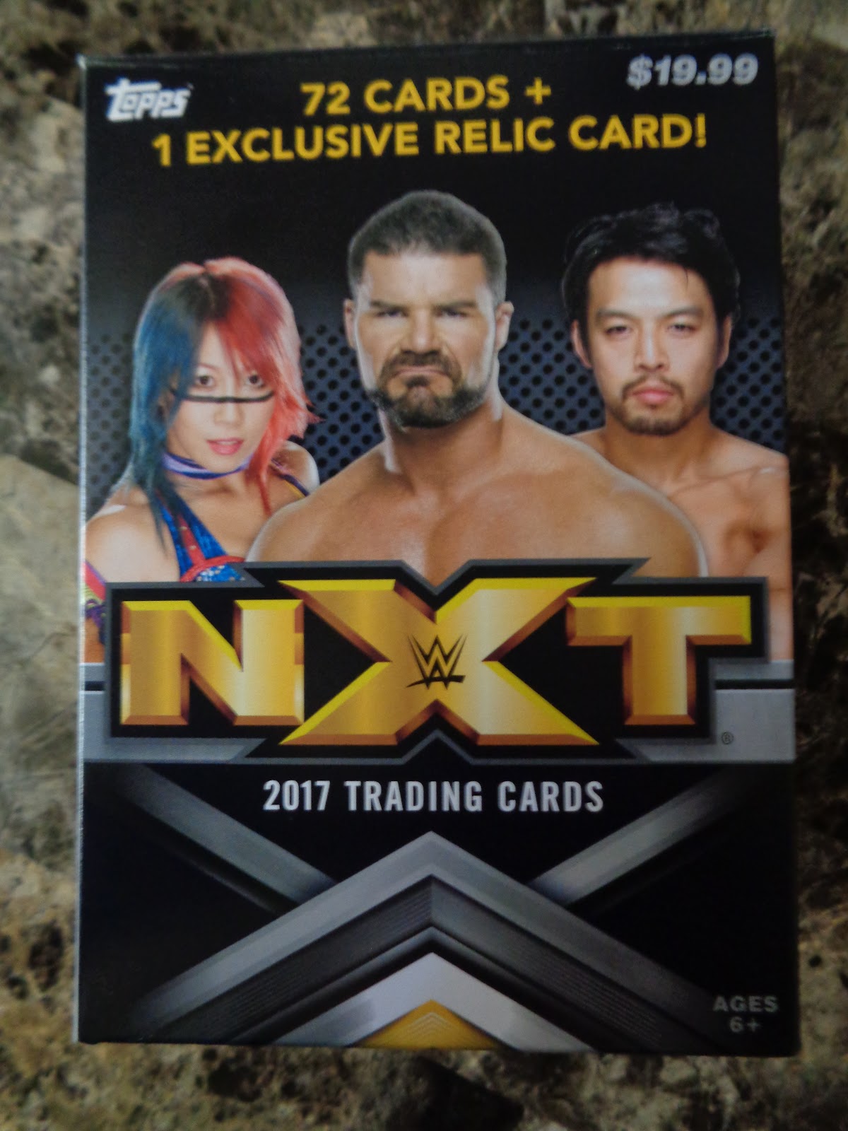 J And J Toys: WWE NXT 2017 Trading Cards Box Break