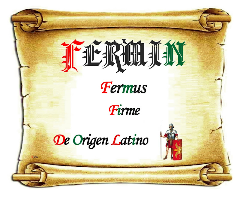 El origen de los nombres: Fermín