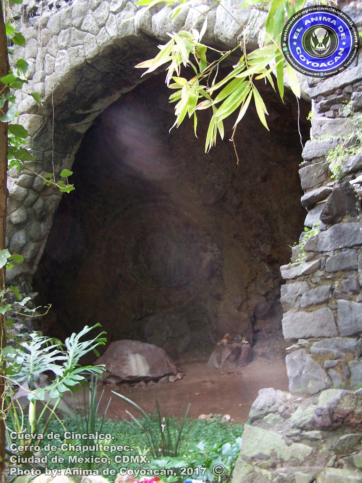 El Blog del Anima de Coyoacan: Cincalco, entrada al inframundo en la ...