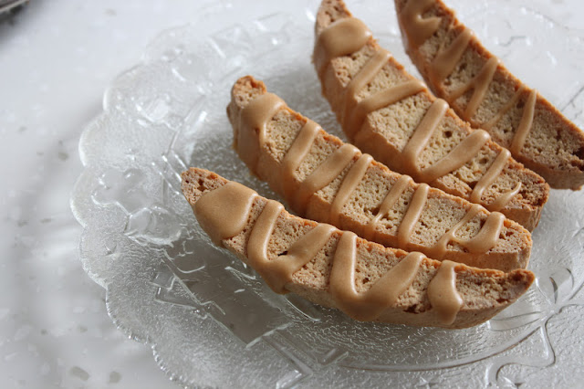 ♥ Biscoff Biscotti with Biscoff Glaze ♥ ~ Andre's the Home Baker
