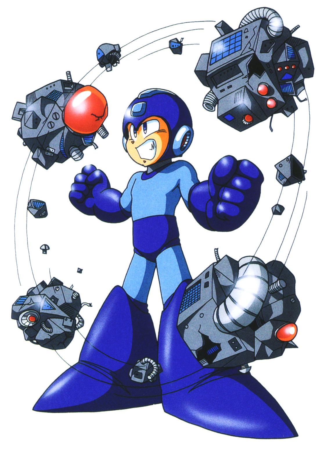 GAMING ROCKS ON: Get Equipped: The Best Mega Man Weapons