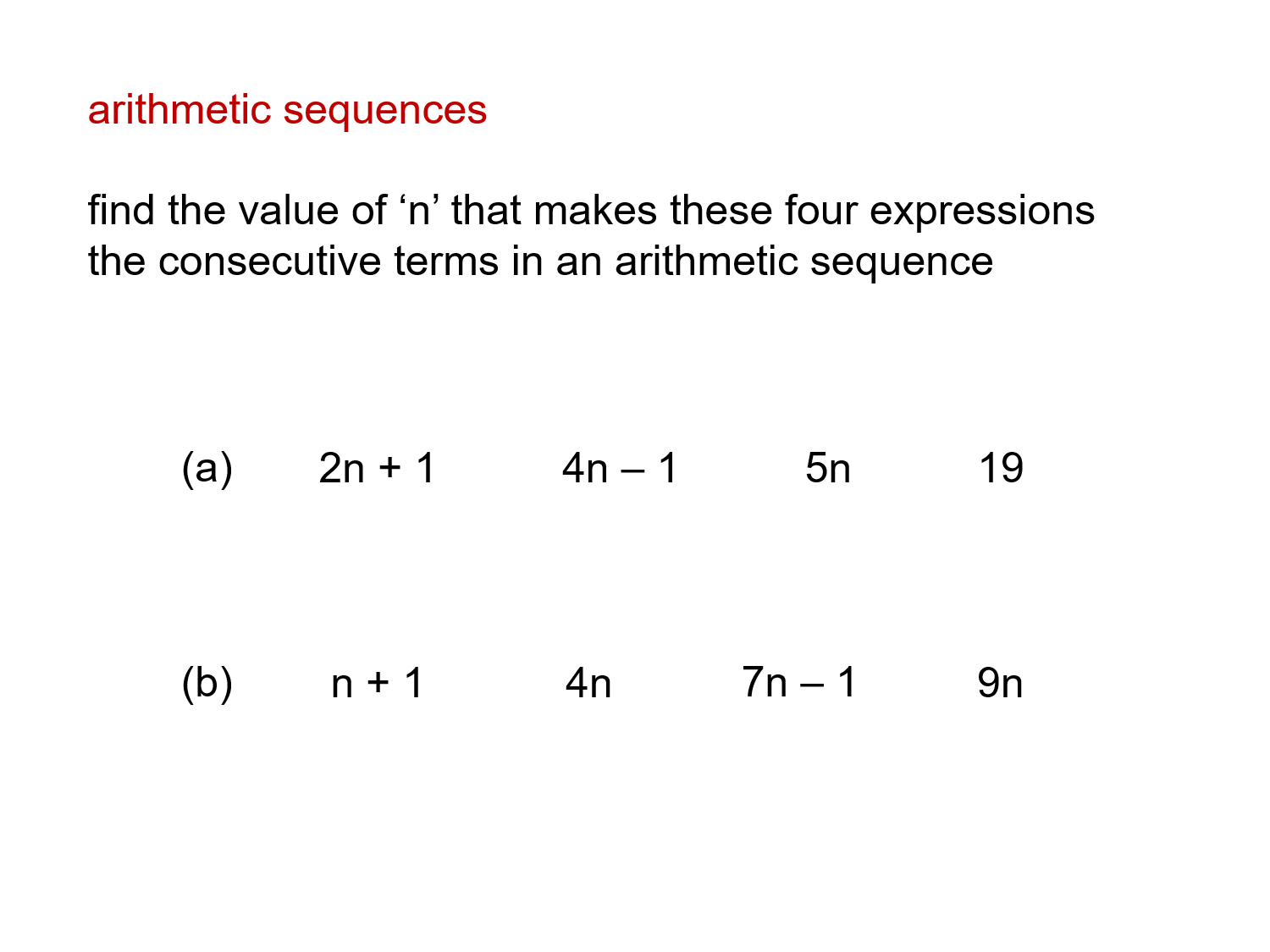 MEDIAN Don Steward mathematics teaching: equations with arithmetic and ...