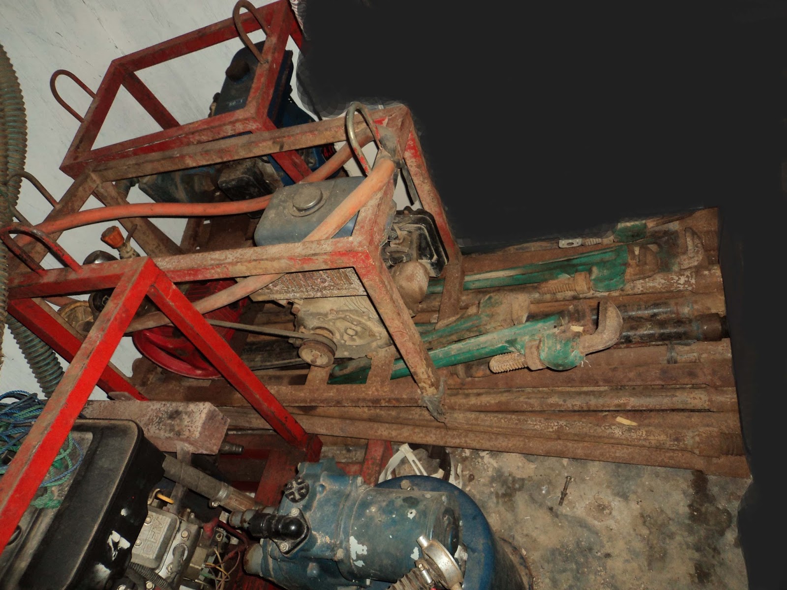 Jual Cepat Mesin Alat Bor Bekas / Mesin Bor Jacro, Power Rig ...