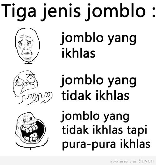 4 Tipe jomblo dan penyebab nya ~ SEPUTAR MATA CIPUYY INDONESIA