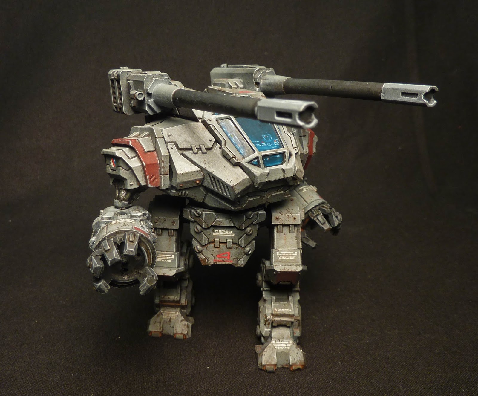 dwartist's painting blog: Puppets War 28mm 'Enforcer' battle-walker...