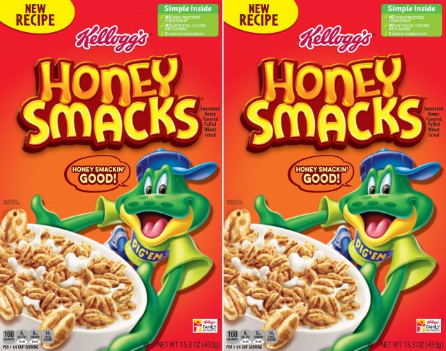 Kellogg's Honey Smacks Cereal Relaunches with New Recipe