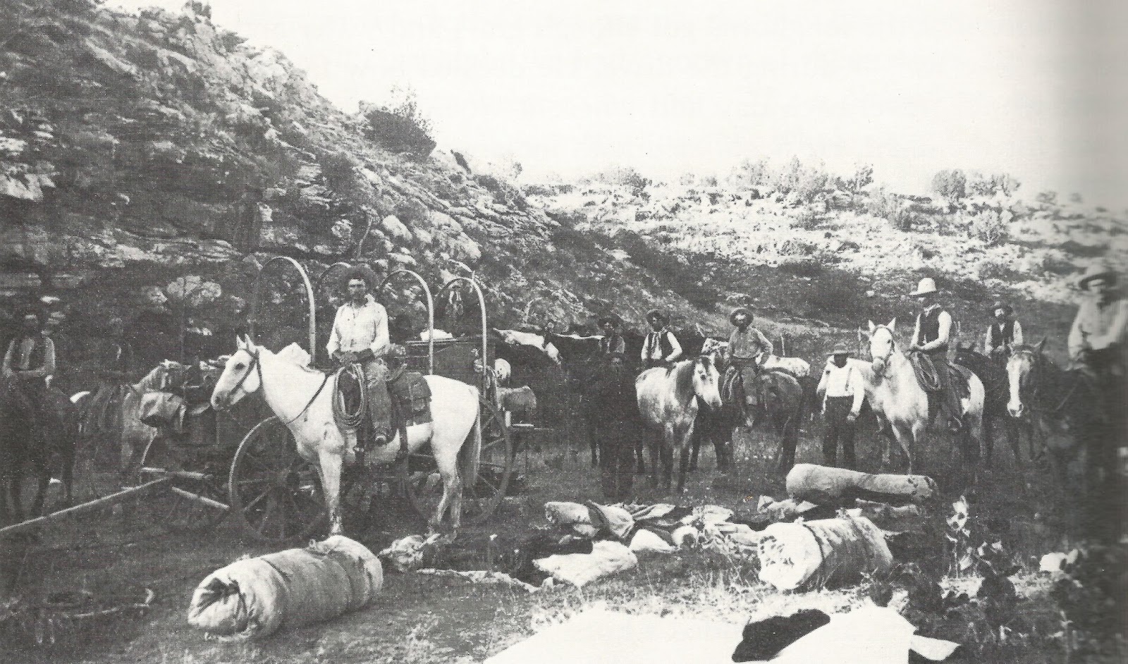 Dizzy's Wanderings & Wonderings: Wondering about the real old time cowboys.