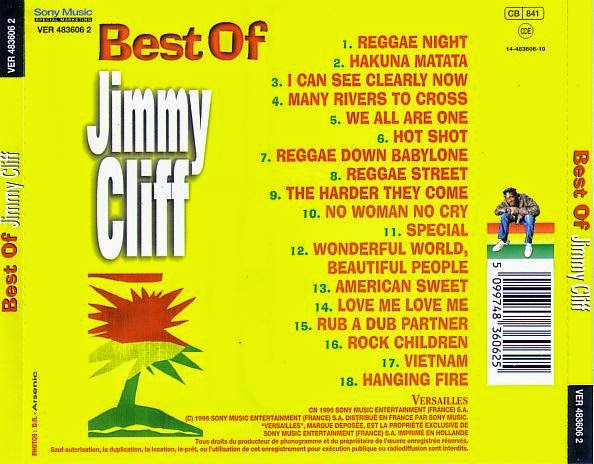 MI COLECCION DE MUSICA: Jimmy Cliff - Best Of