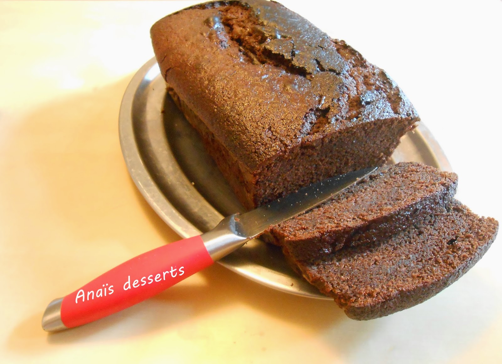 Les recettes de dessert d'Anaïs: Cake au chocolat