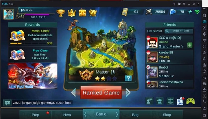 Tips and Trick Game: Cara Main Mobile Legend Di Pc Tanpa Lag