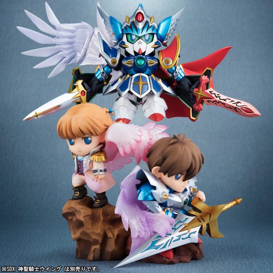 Gundam Meisters: SD Gundam Gaiden - Armored Knight Heero Yuy and Angel ...