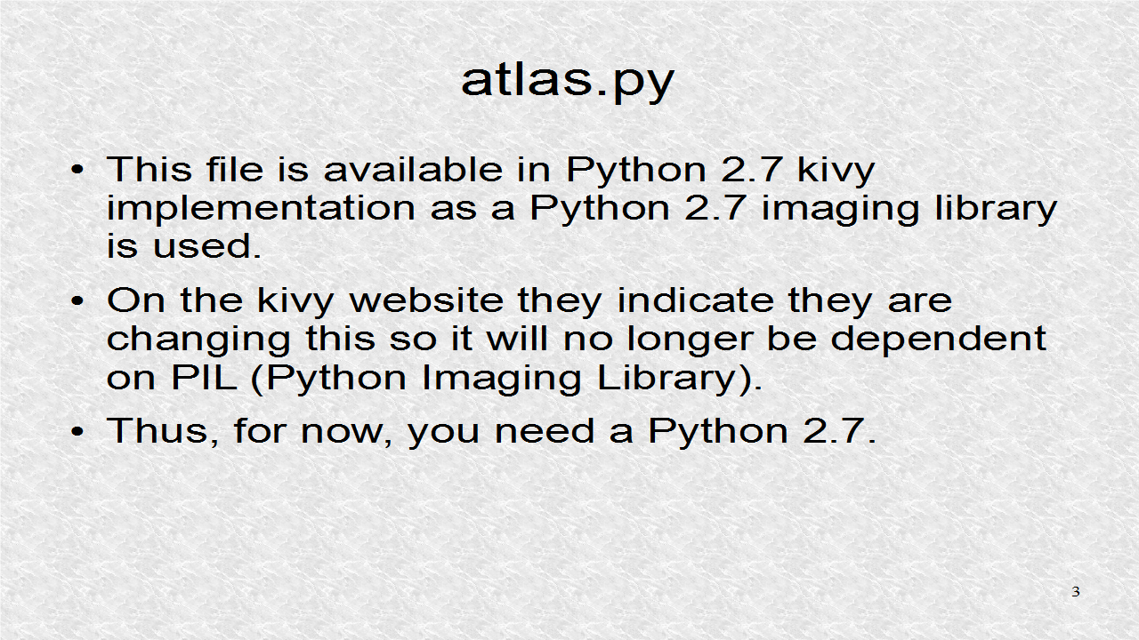 Mobile Programming in Python: 48. Creating an Atlas