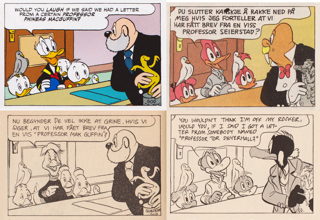 Disney Comics Randomness: The Big Sneeze