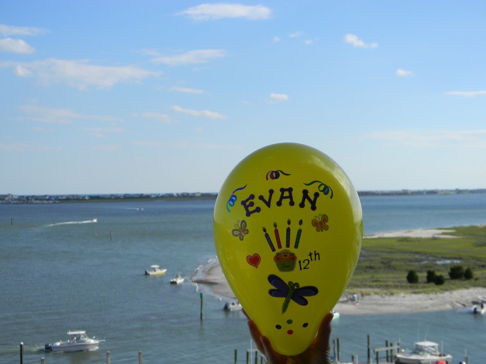 Fittsie's Angel Birthday Balloons: June Balloons Made for Three ...