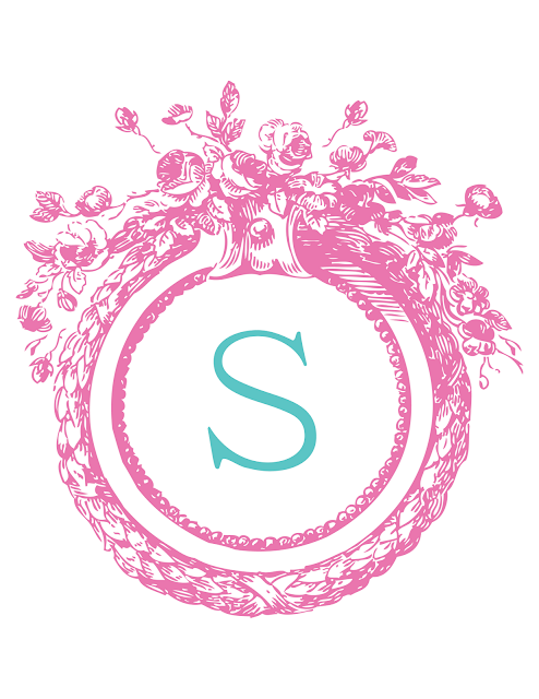 Holiday Recap & Free Monogram Printable - Simply Sarah Style