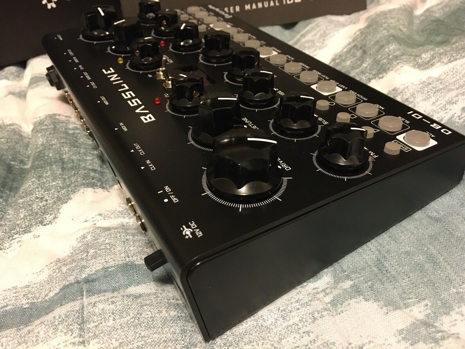 MATRIXSYNTH: Erica Synths Bassline DB-01 Desktop SYNTHESIZER SN 00684