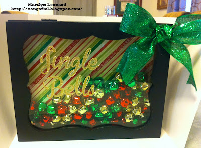 ~ Marilyn's Crafts ~: Shadow Box Saturday - Christmas Edition
