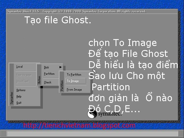 Hướng dẫn chi tiết Ghost windows 10 bằng USB, đĩa Boot
