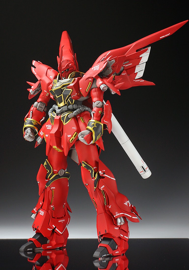 MG 1/100 Sinanju OVA "Large Wings" - Custom Build