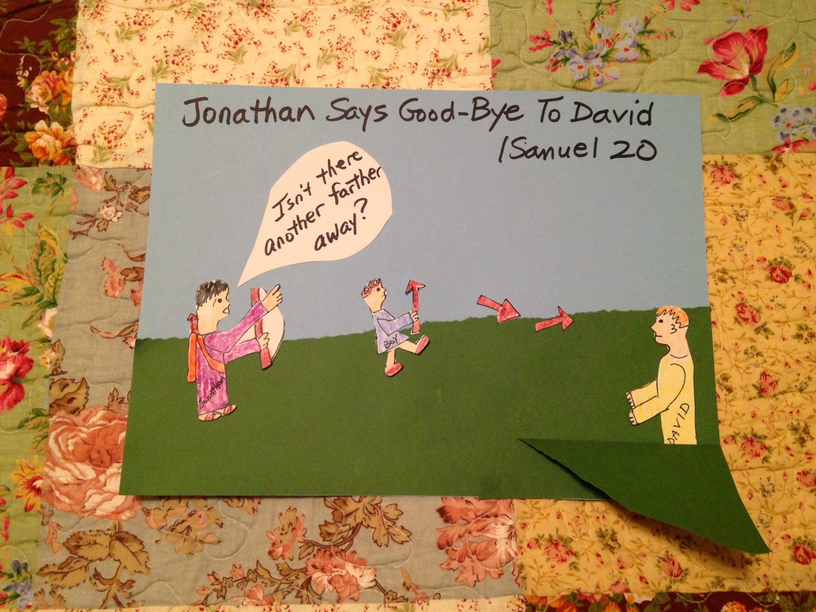 Children's Bible Lessons: Lesson - Jonathan Says Good-bye To His Friend ...