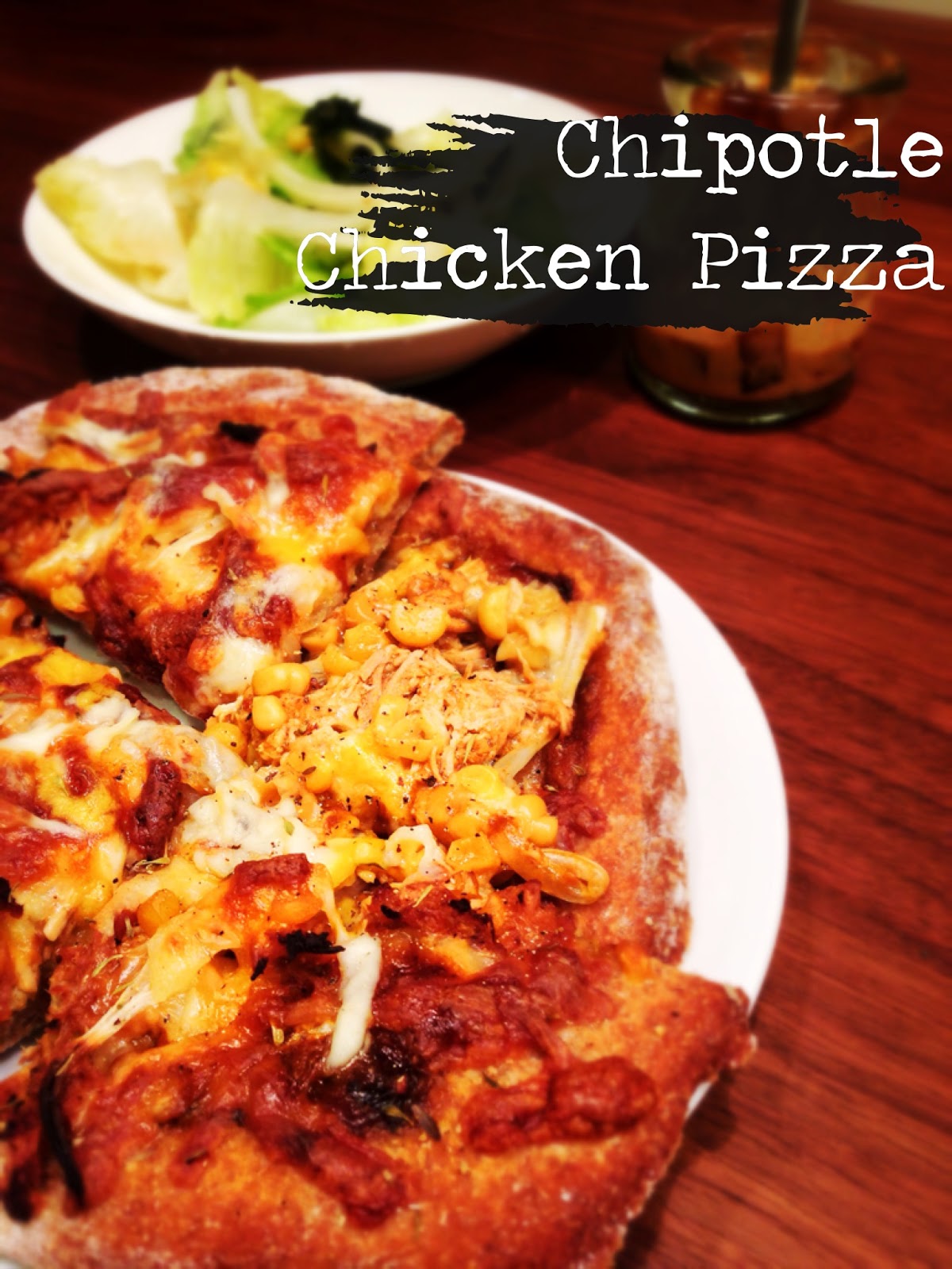 The Humble Hostess: 墨西哥辣椒雞肉披薩 Chipotle Chicken Pizza