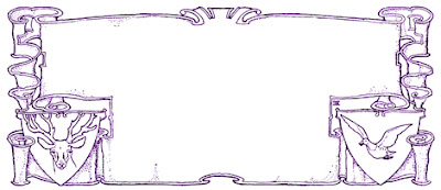 Plush Possum Studio: Plush Page Frames c. 1908: In Time for Father's Day