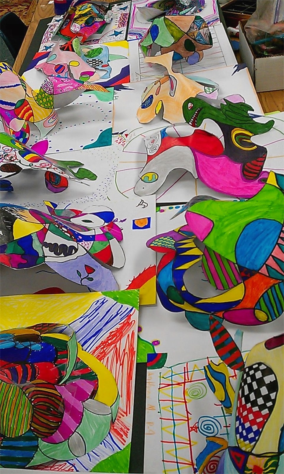 The David Lubin Art Studio: Take a Line for a Walk