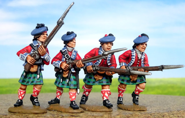 Miniature Soldiers: British infantry, Highlanders