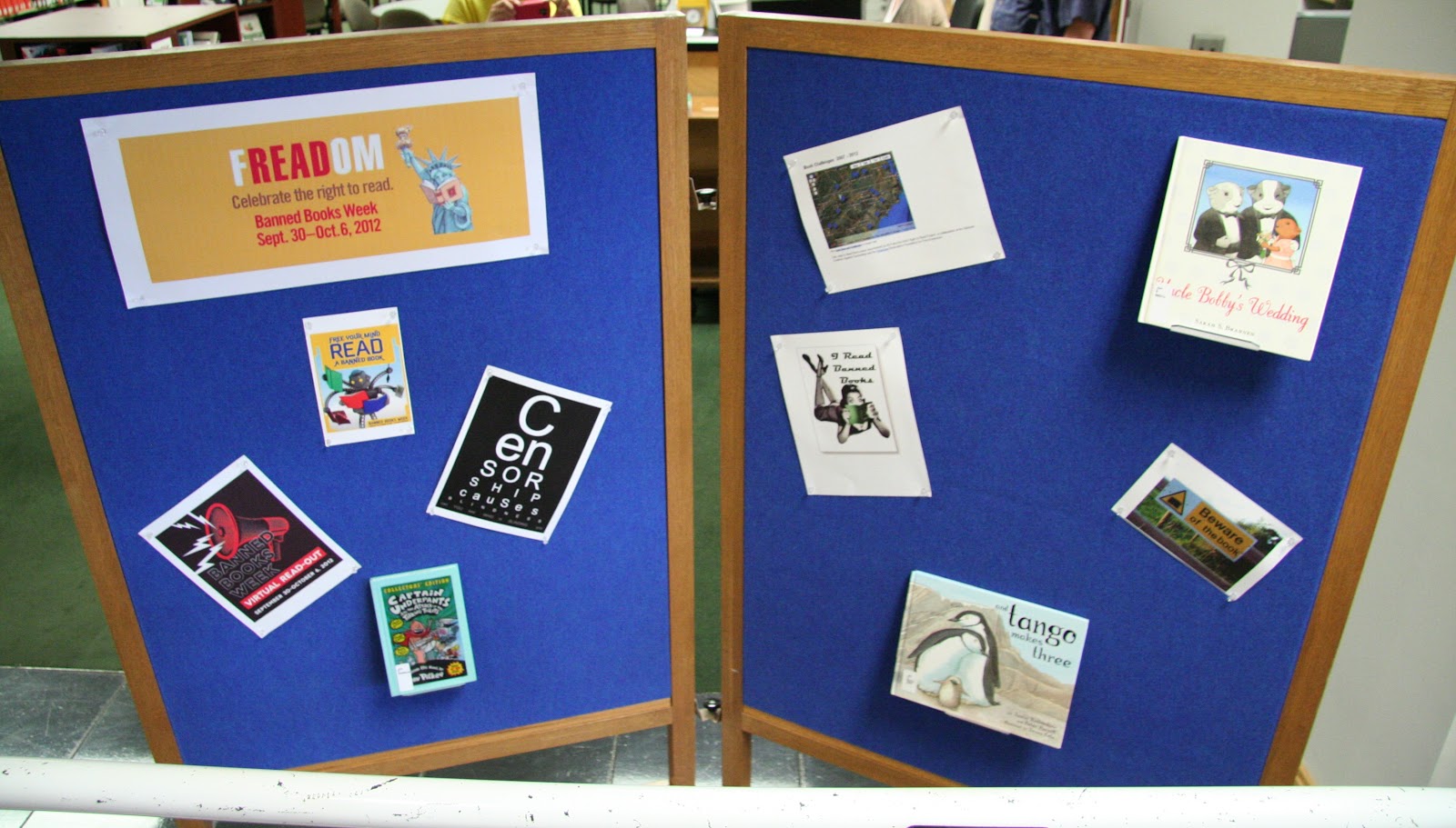 Other Duties As Assigned: Banned Books Week Display