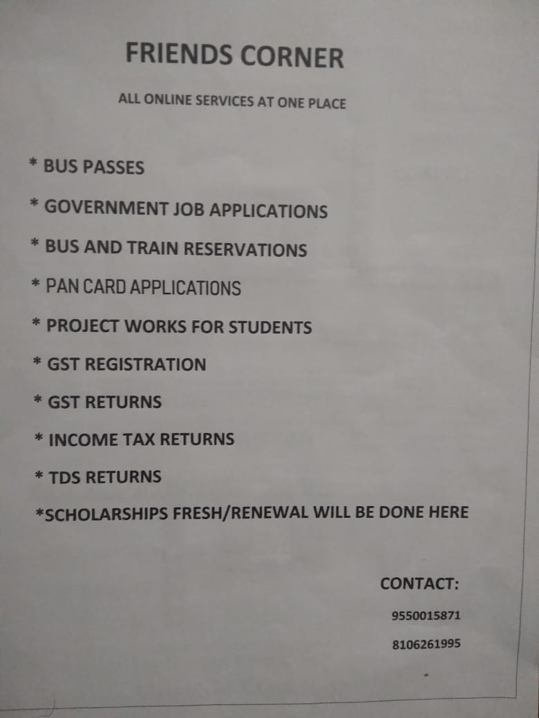 Friends Corner