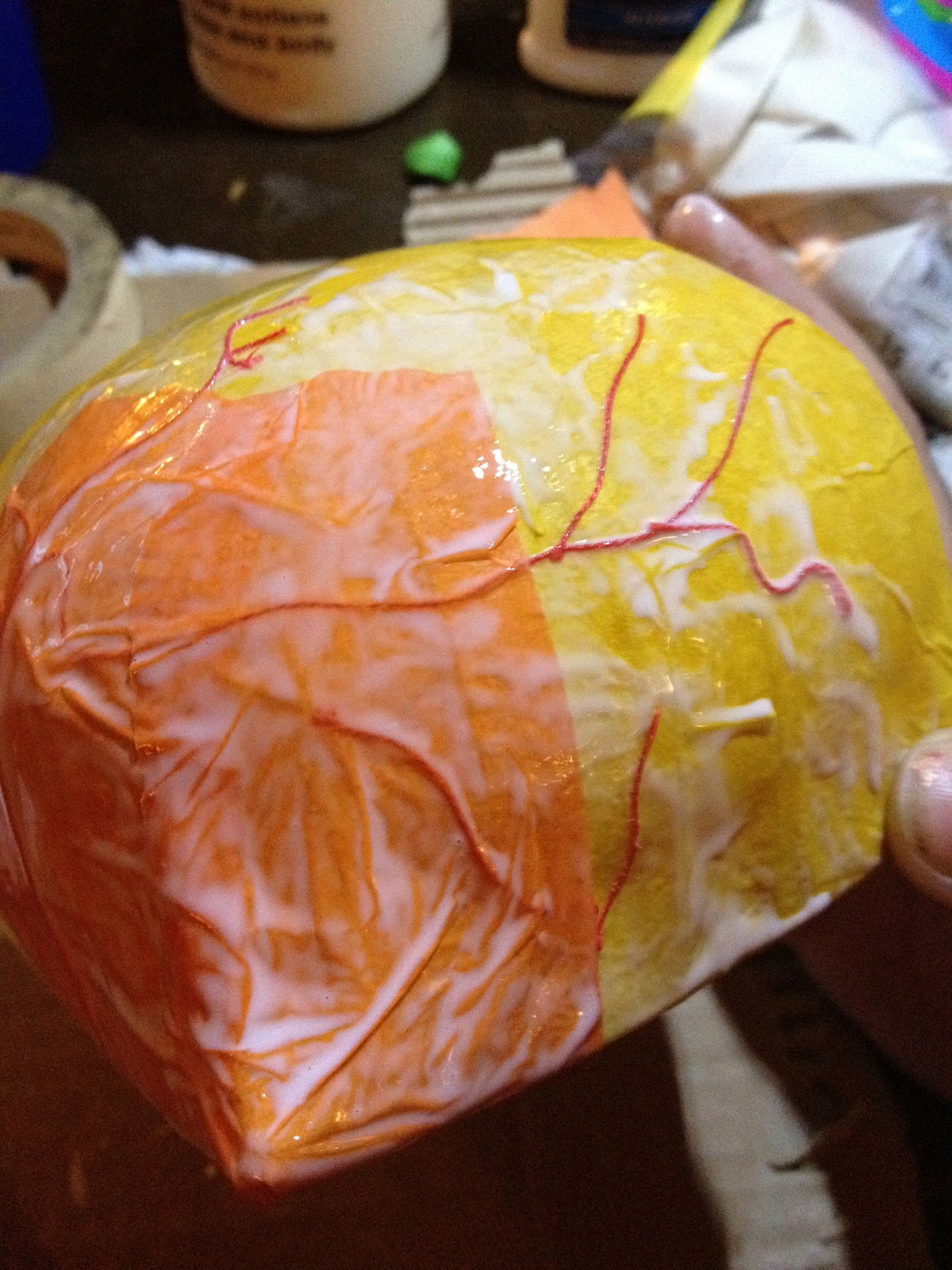 Anatamation: where Anatomy meets Animation: Paper Mache Eye