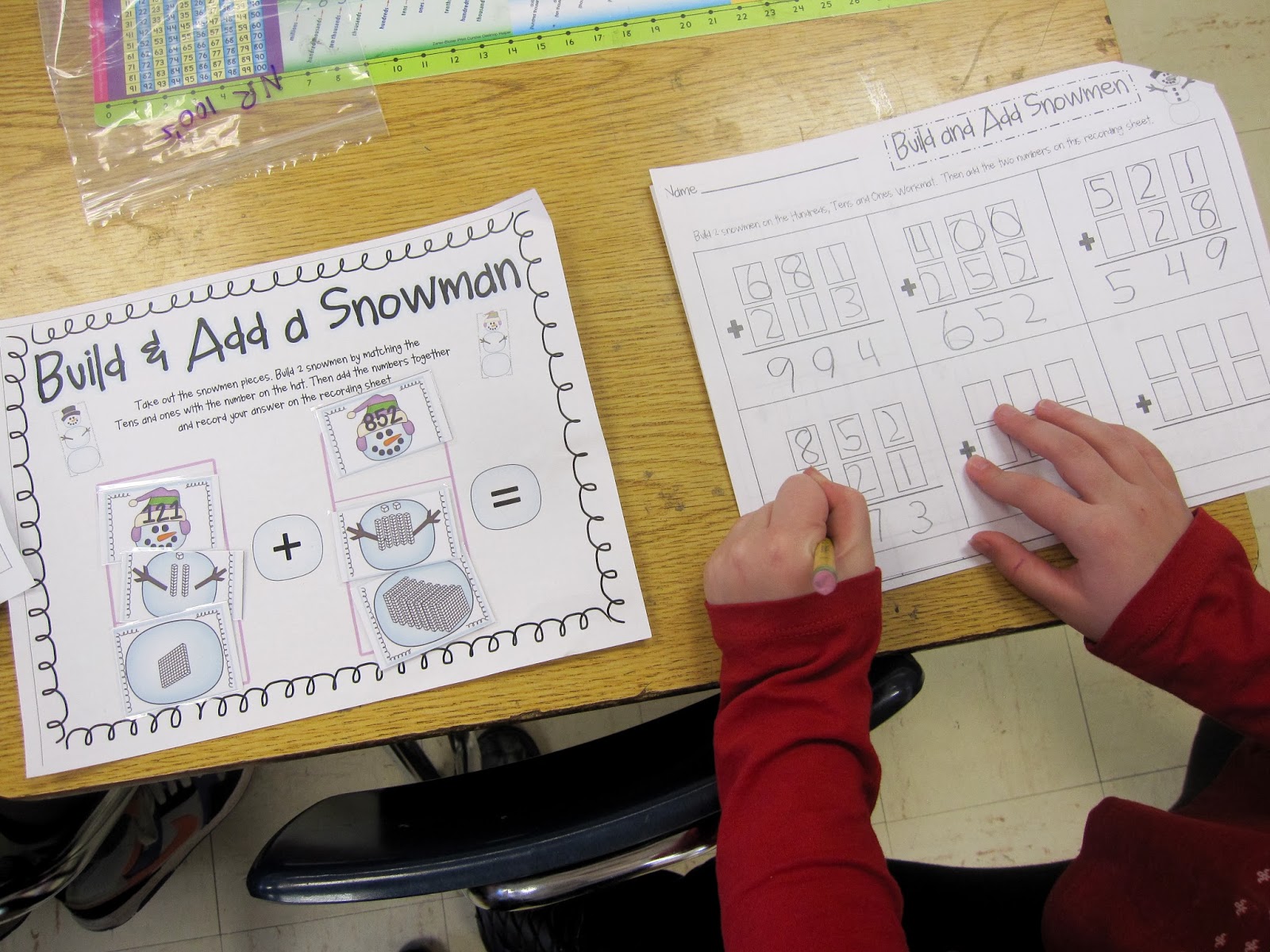 Simply Skilled in Second: Happy SNOW DAY 20% OFF Winter Fun Math Stations