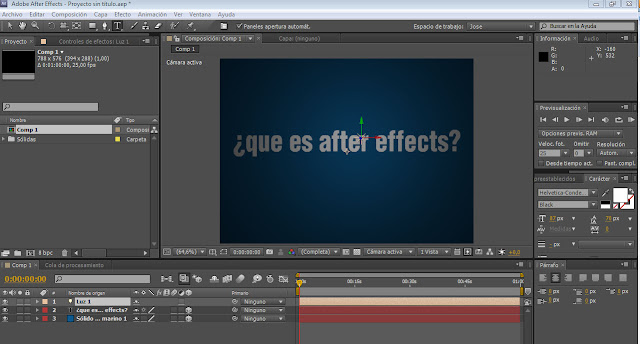 FX Visuales Mallorca: ¿Que es After Effects y para que sirve?