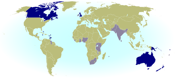 Feature: Queen Elizabeth's 16 Countries - Political Geography Now