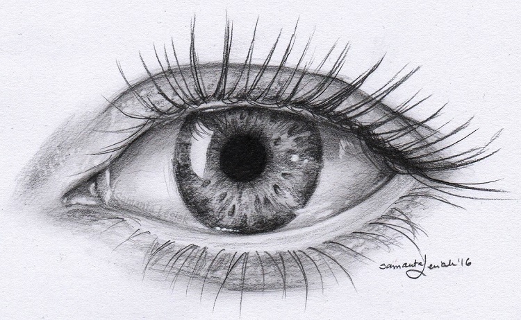 Moja pasja, moje hobby.: Jak narysować oko?