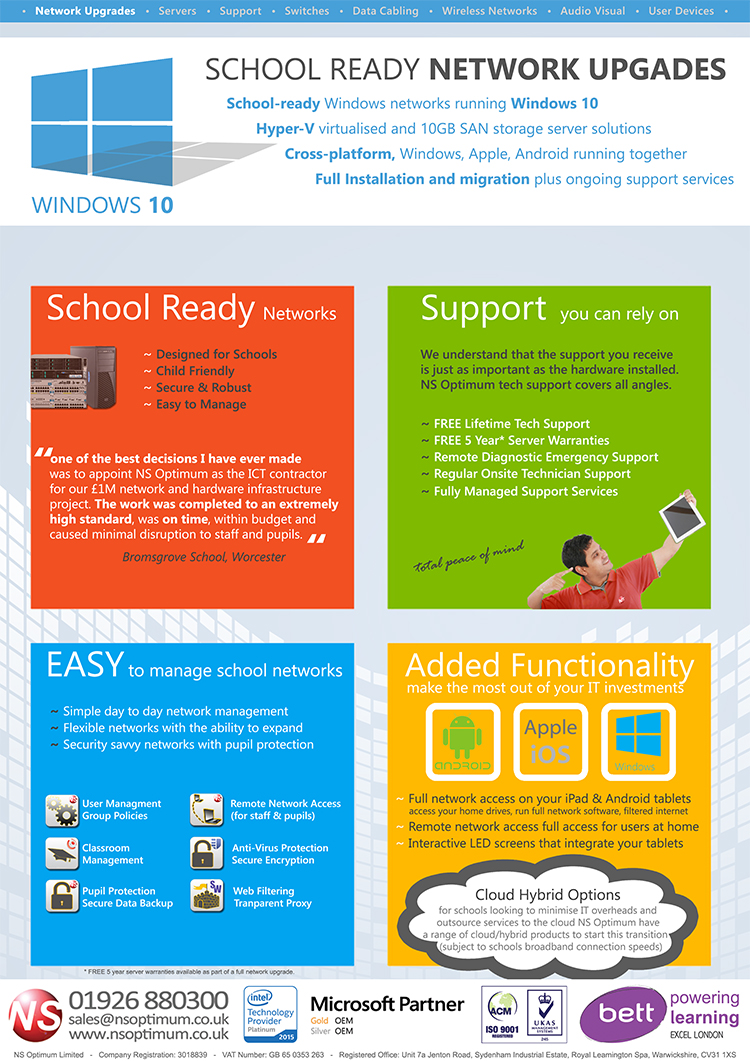 IT in UK Schools: Windows 10 set to become most widely installed ...
