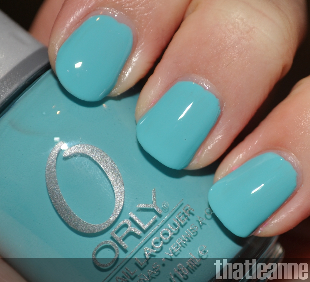 thatleanne: Orly Happy Go Lucky swatches and Vacation Update!