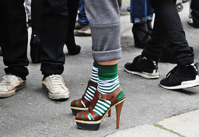 Trendy or Tacky: Socks With Heels? - Stylish Starlets