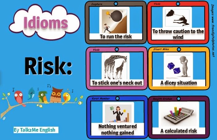 Talk2Me English : Business English Idioms - Risk Management