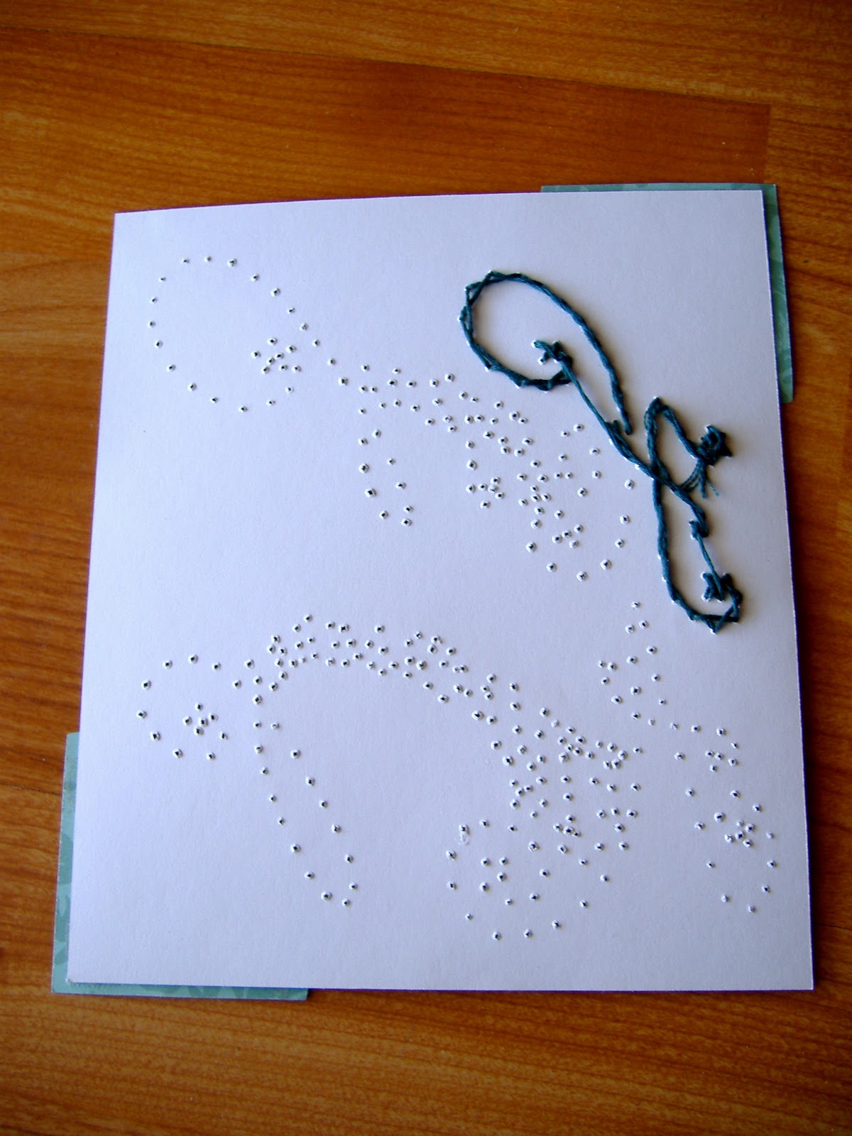 ARTFULIFE: Stitched Card Tutorial