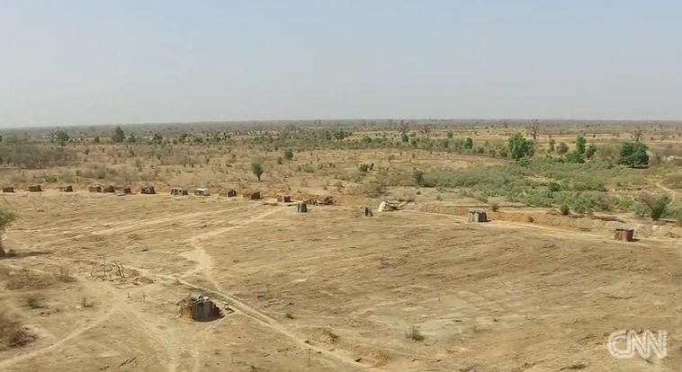 Photos: Amidst tight security, CNN reporter enters Sambisa Forest